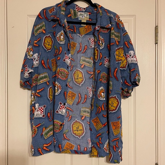 Big Dogs | Shirts | Authentic Big Dogs Chilli Dogs Button Up | Poshmark